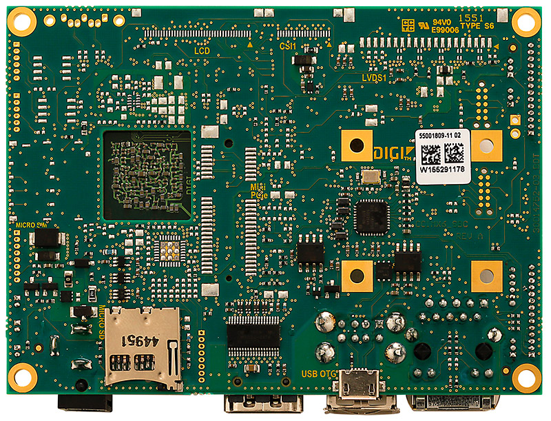 ConnectCore® 6 Single Board Computer - Wamtech